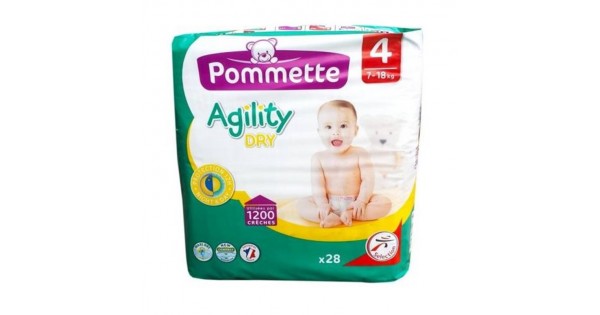 Pommette pelenka 4 Maxi (7-18 kg) - 28 db